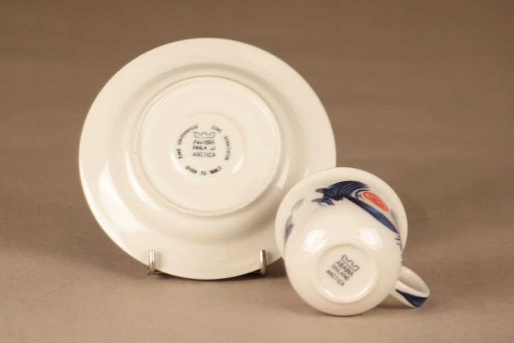 Arabia Arctica Nova kahvikuppi 5 kpl, Dorrit von Fieandt - Laatutavara.com